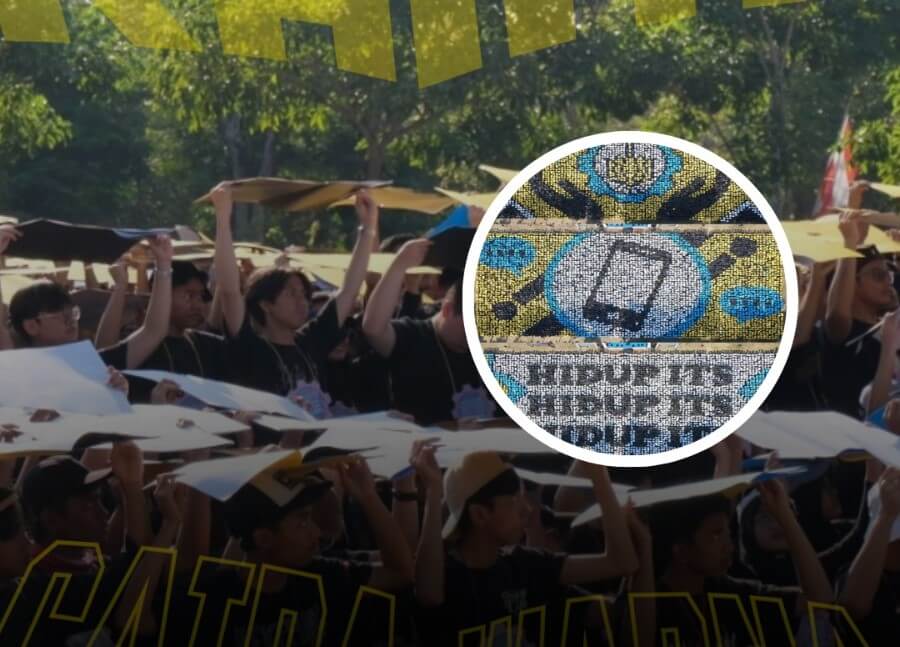 Keren Banget! ITS Catatkan Rekor Muri Lewat Karya Catra Warna Maba ...