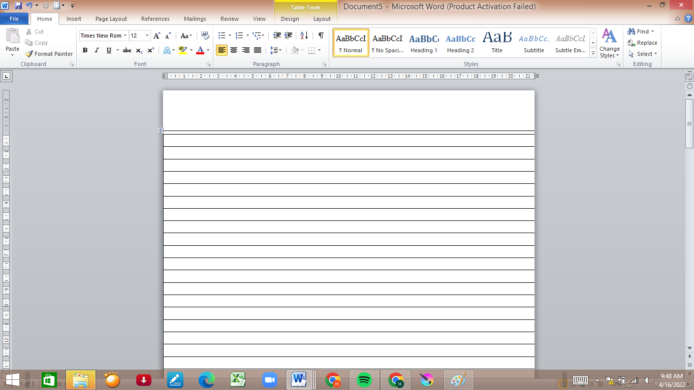 Cara Jitu Buat Kertas Folio Bergaris di Ms Word, Praktis Banget!