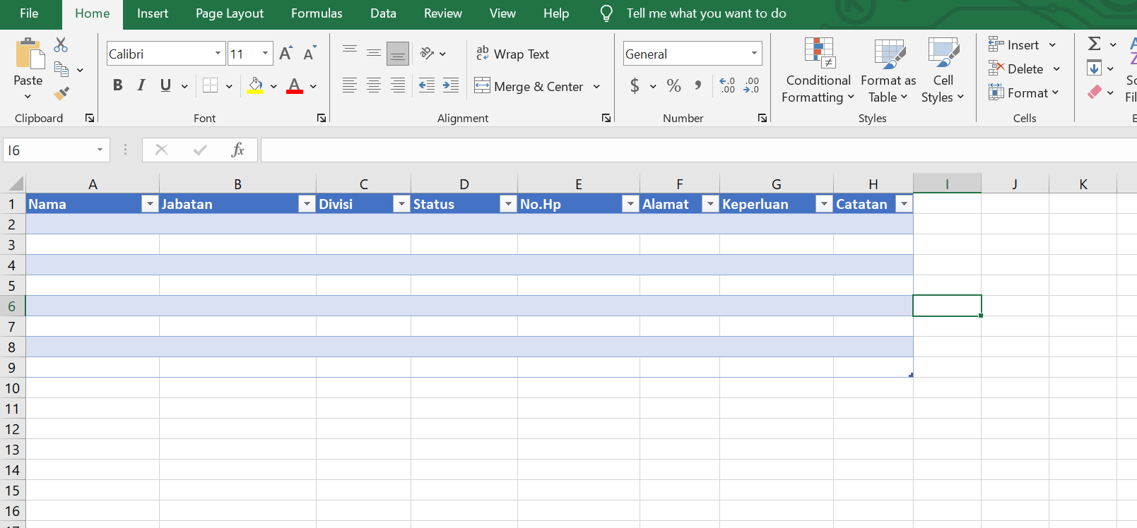 Cara Cepat Input Data di Microsoft Excel